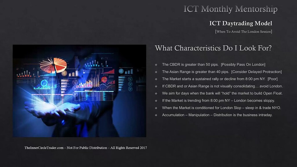 ICT Mentorship Core Content - Month 8 - When To Avoid The London ...